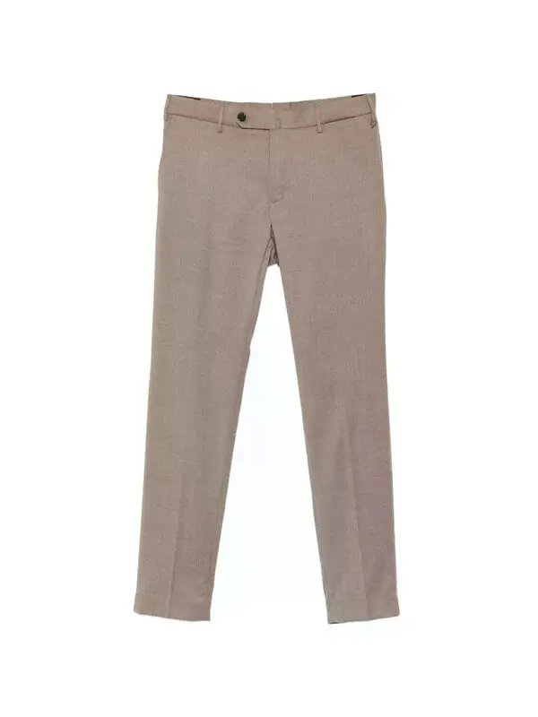 Incotex Belt-loops Straight-leg Trousers - Neutrals