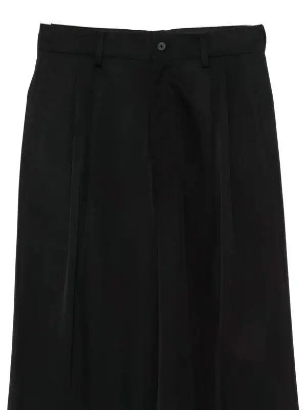 SSSTEIN Pleated Wide-leg Trousers