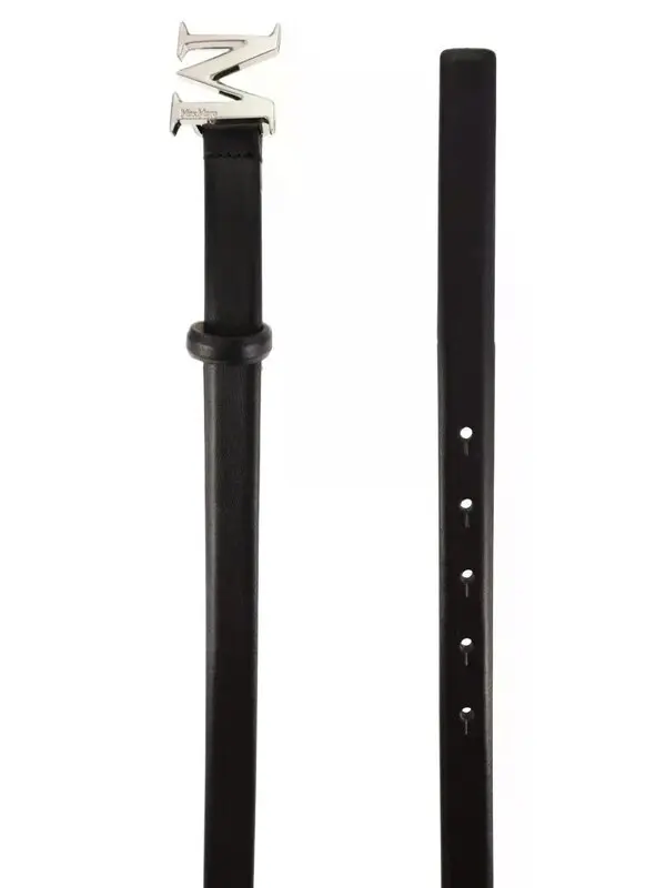 Max Mara Monogram Buckle Belt