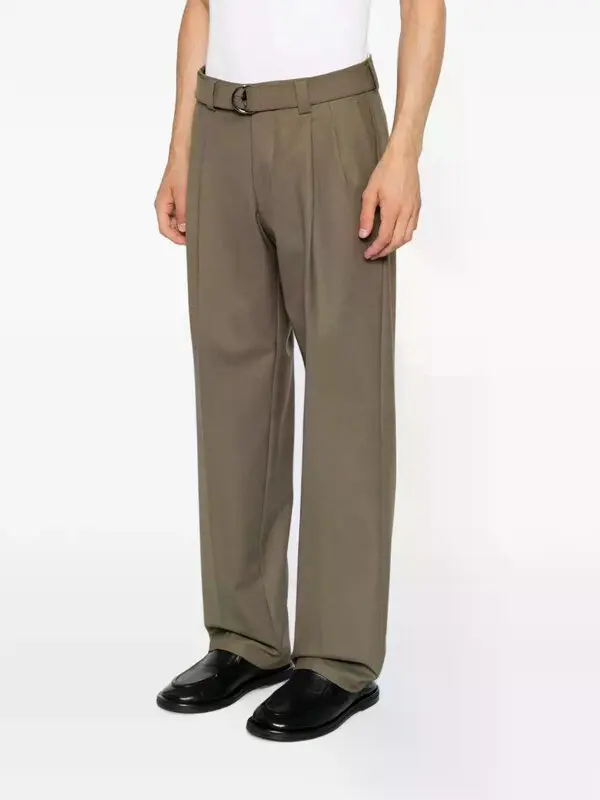 ERALDO Belted Pleated Trousers