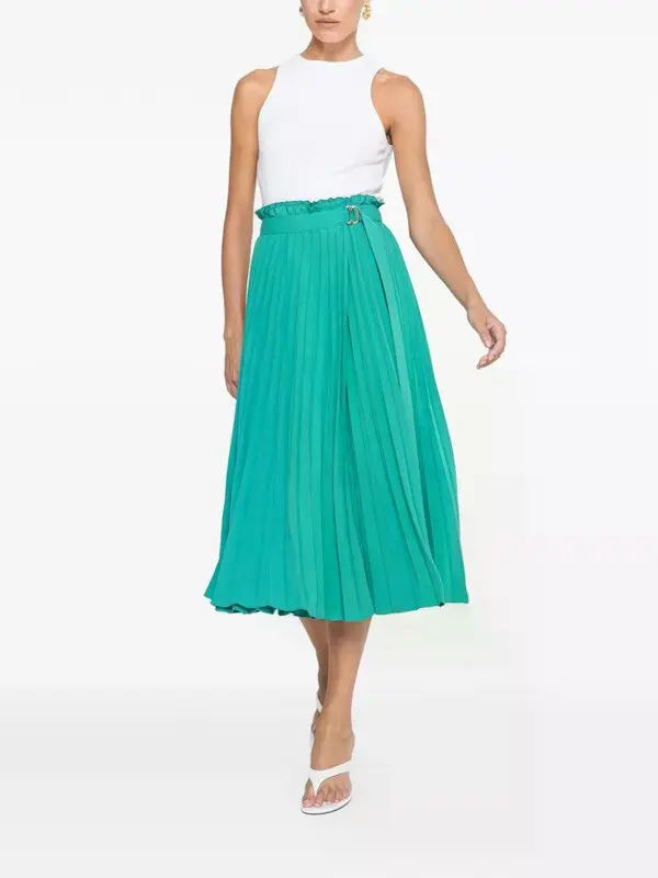 NISSA Pleated High-waisted Skirt