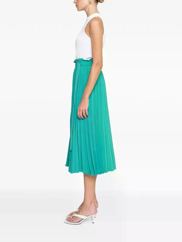 NISSA Pleated High-waisted Skirt
