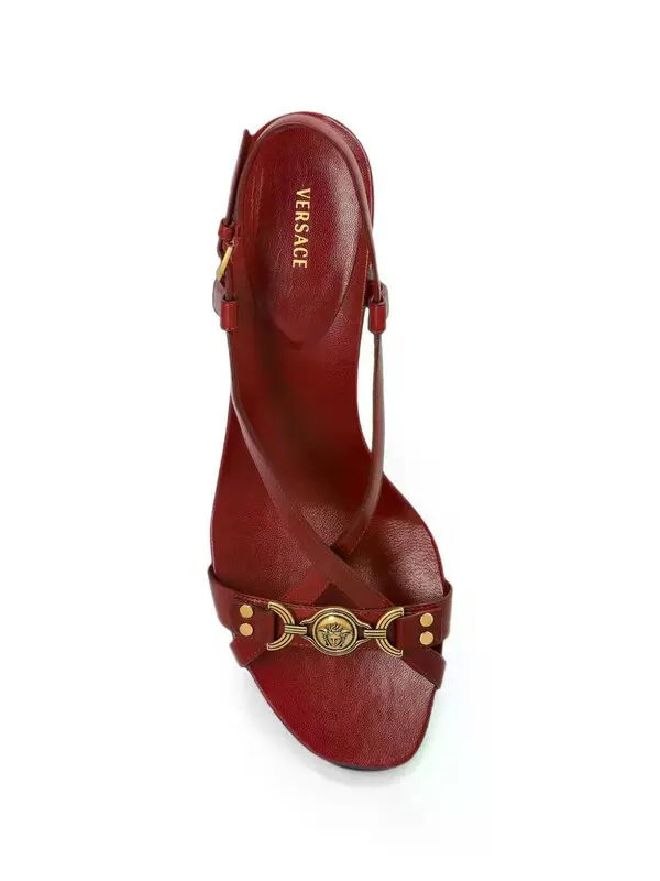 Versace Marisa Leather Sandals 50 Mm
