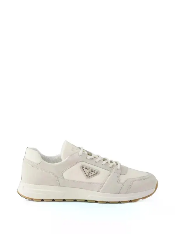 Prada Prax Suede And Re-nylon Sneakers