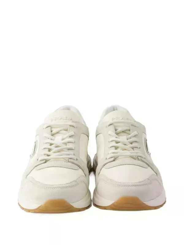 Prada Prax Suede And Re-nylon Sneakers