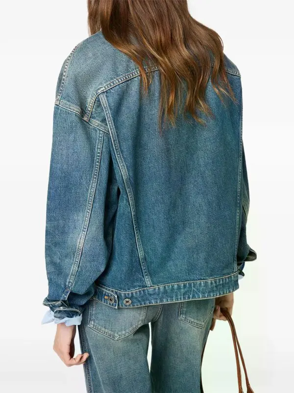 Miu Miu Denim Blouson Jacket