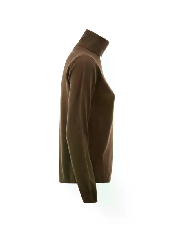 Max Mara Roll-neck Fine-knit Sweater