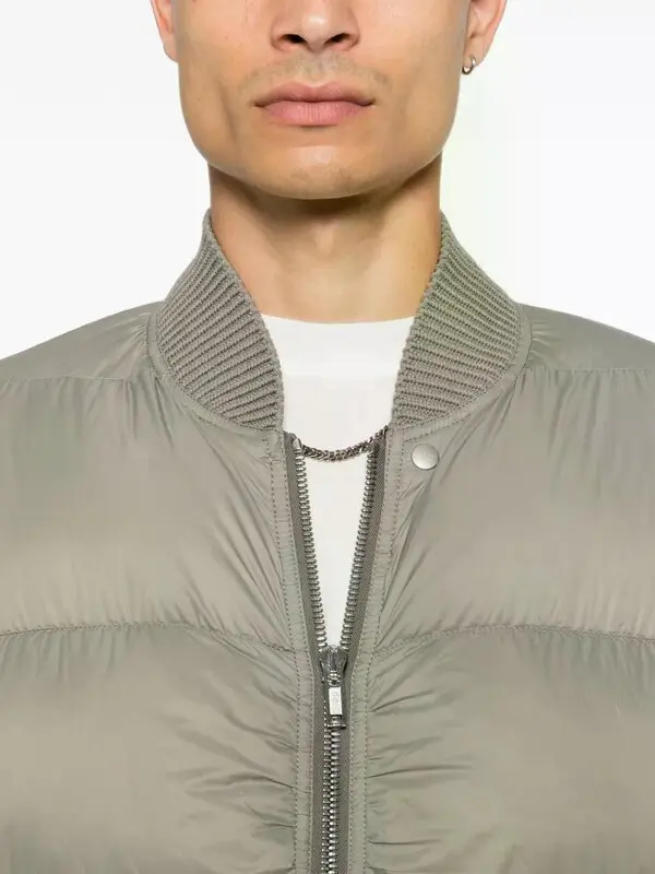 Rick Owens Quilted Padded Jacket - Grey