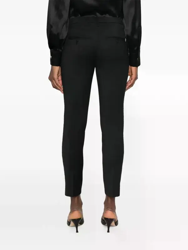 DONDUP Crystal-embellished Trousers