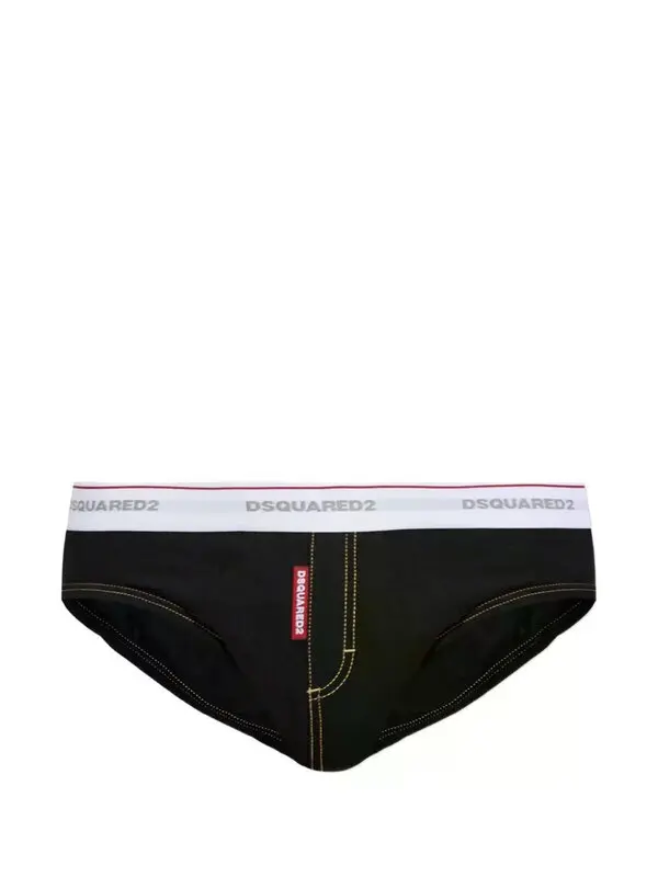 Dsquared2 Cotton Briefs With Logo