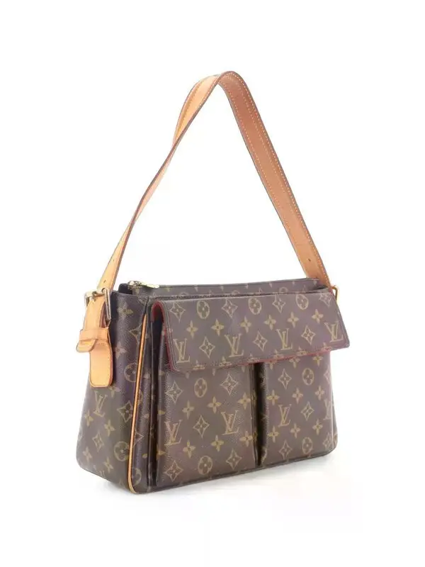 LOUIS VUITTON Viva Cite Handbag Monogram Canvas Mm Shoulder Bag