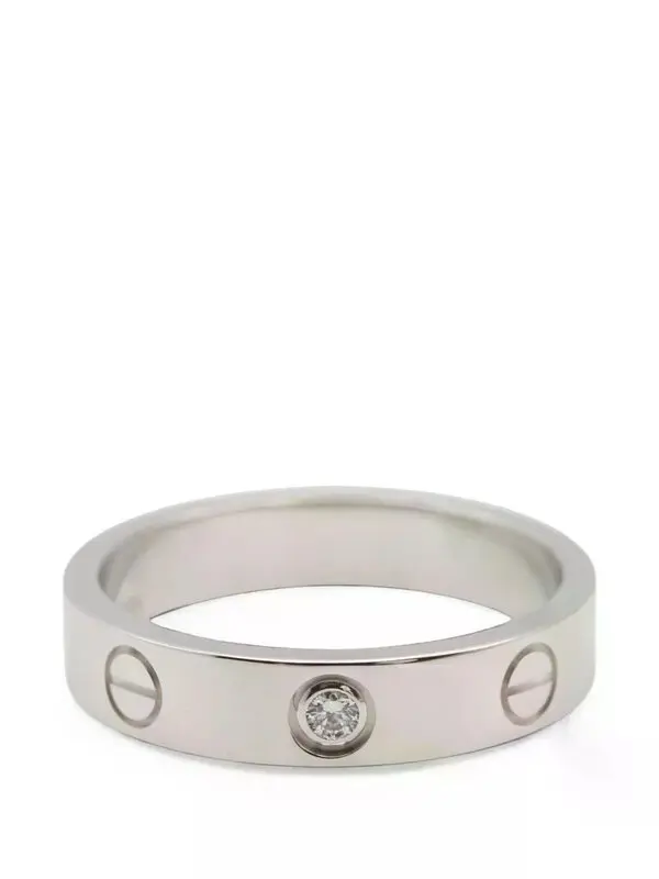 Cartier 2010s Mini Love Diamond Ring