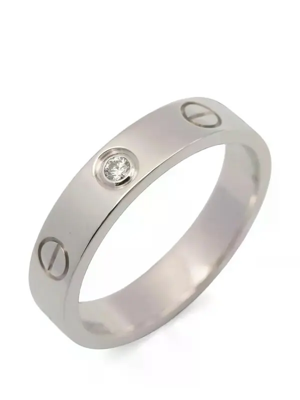 Cartier 2010s Mini Love Diamond Ring