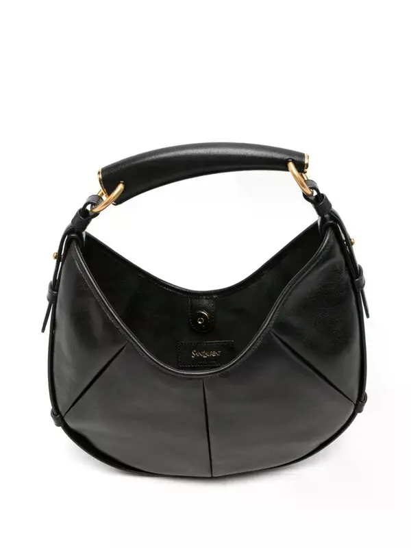 Saint Laurent Small Mombasa Leather Tote Bag