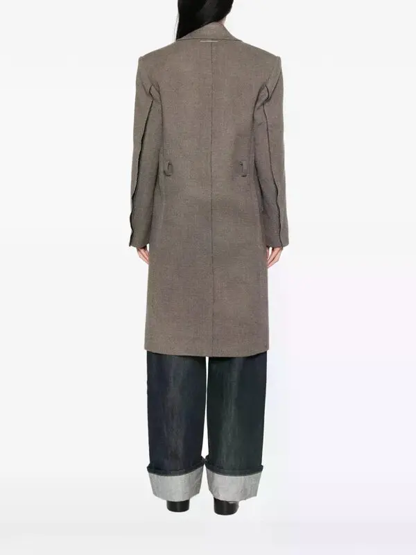 Seafarer Double-breasted Belted Coat