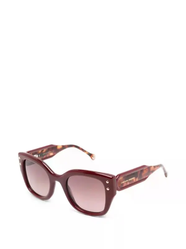 Carolina Herrera Square-frame Sunglasses