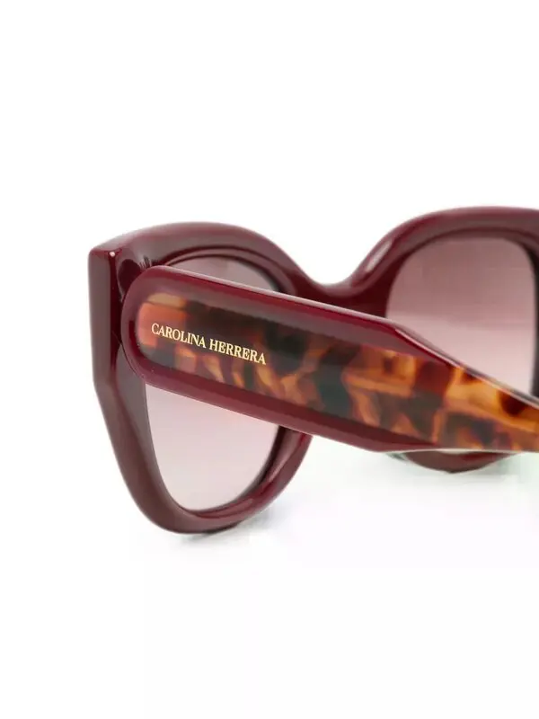 Carolina Herrera Square-frame Sunglasses