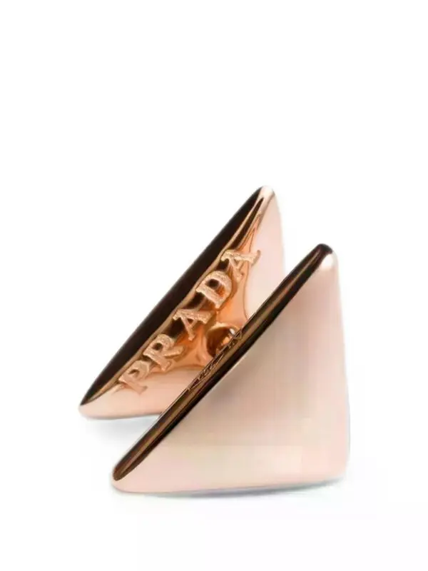 Prada Eternal Nano Triangle Mono Earring