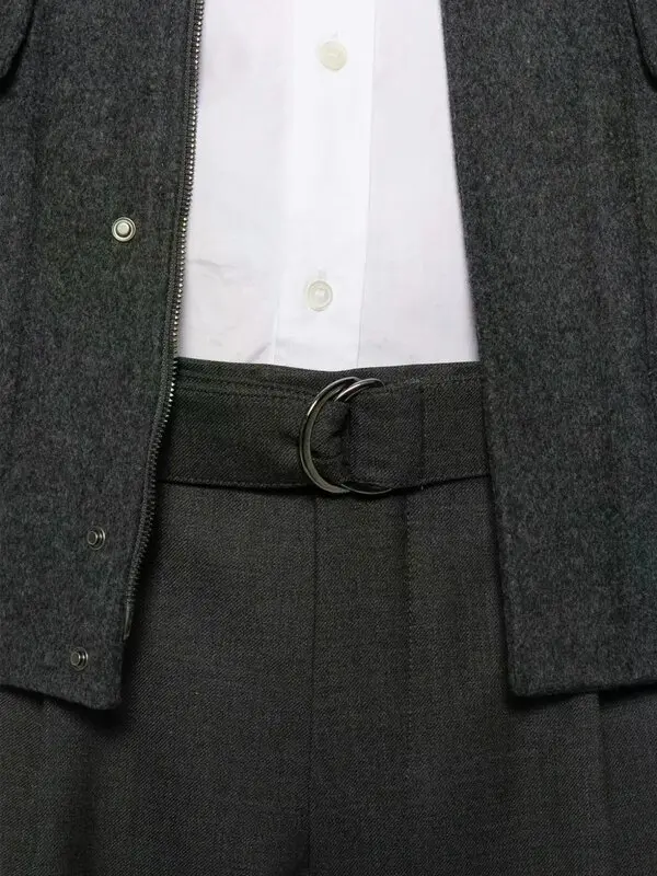 ERALDO Belted Pleated Trousers