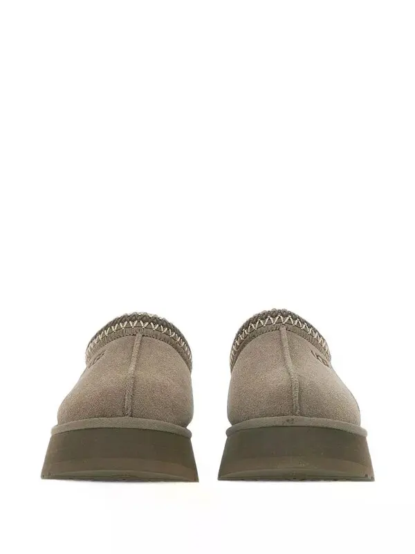 UGG Tazz Ii Embroidered-trim Slippers - Grey