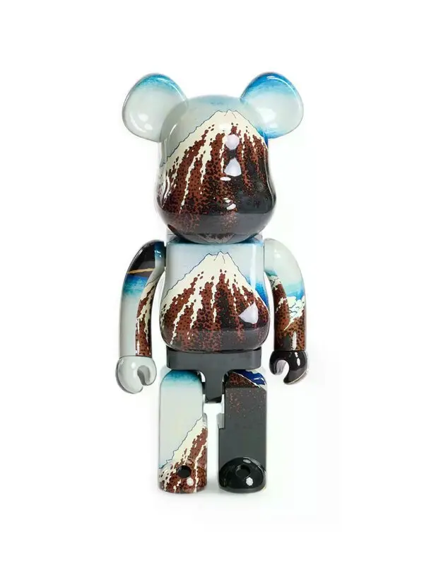 MEDICOM TOY 1000% Be@rbrick Hokusai Katsushika Figure - Blue
