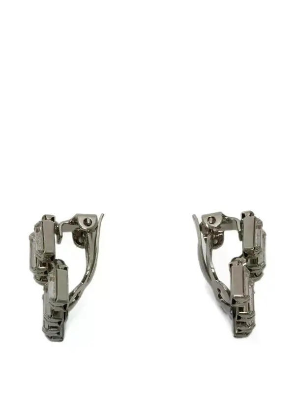 Victoria Beckham Crystal-embellished Clip-on Earrings