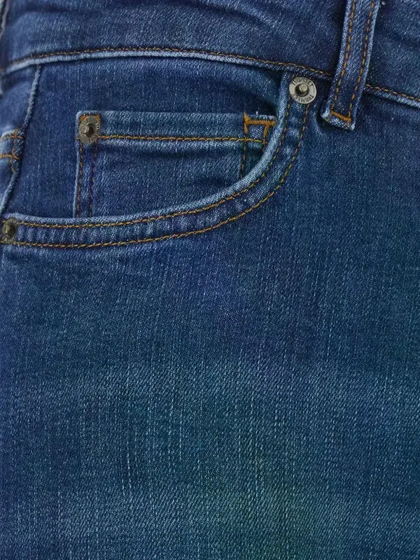 TWINSET Logo-patch Wide-leg Jeans