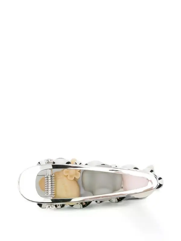 YVMIN Crystal-embellished Animal Hair Clip