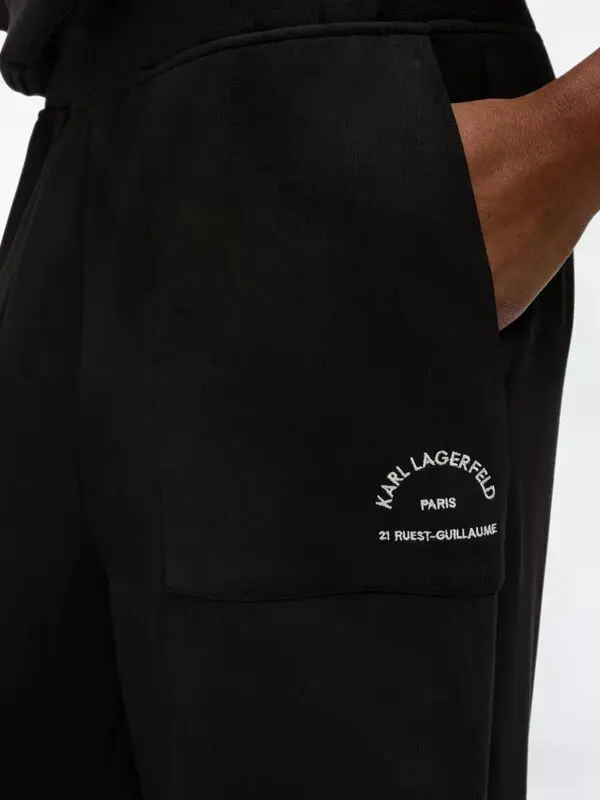 Karl Lagerfeld Rue St-guillaume Patch Pocket Sweatpants