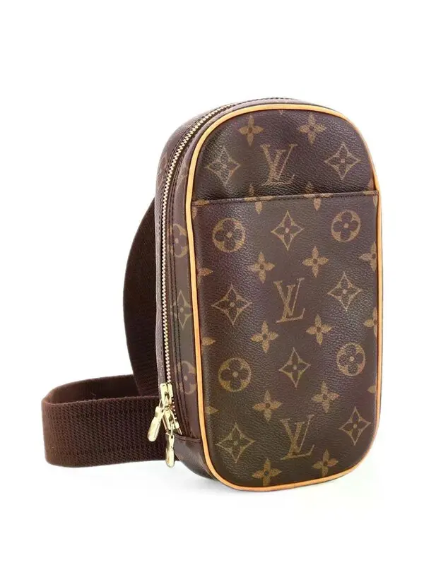 LOUIS VUITTON Pochette Gange Monogram Canvas Belt Bag