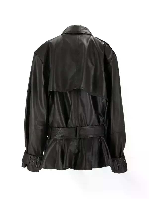 ROTATE BY BIRGER CHRISTENSEN Biker Leather Jacket