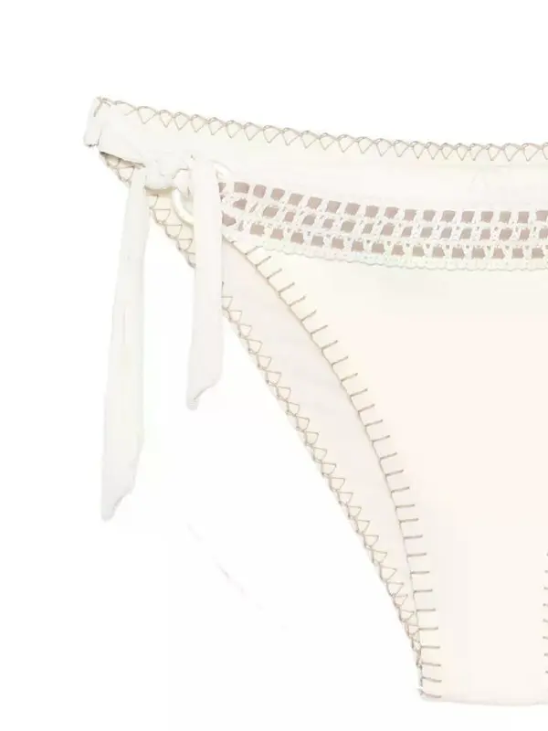 BANANA MOON Crochet-trim Halterneck Bikini