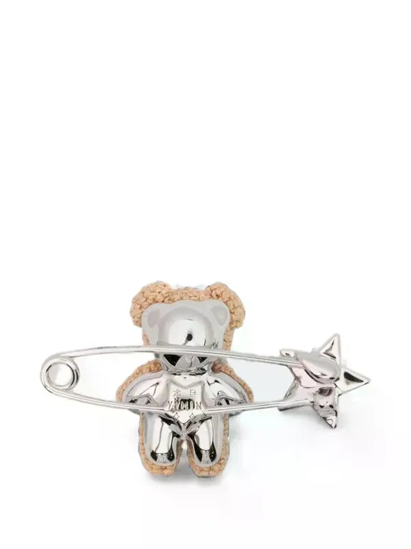 YVMIN Teddy Bear Star-embellished Brooch