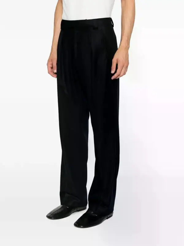 BERWICH Pleated Wool Trousers