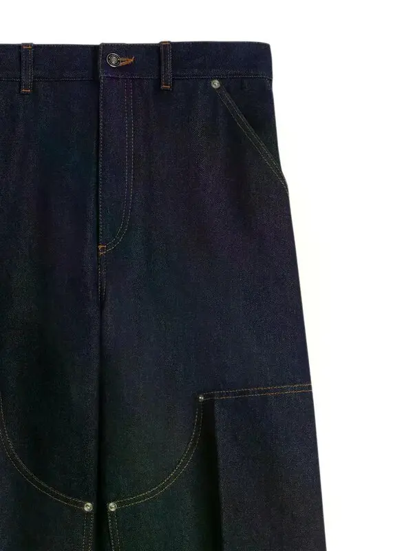 Givenchy Pleat-detail Panelled Jeans