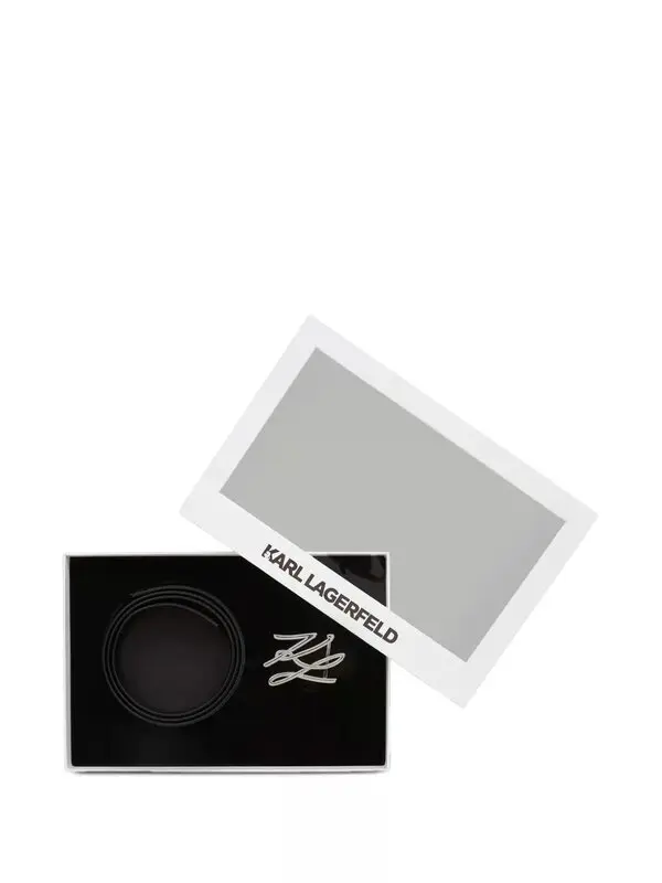 Karl Lagerfeld K/autograph Leather Belt
