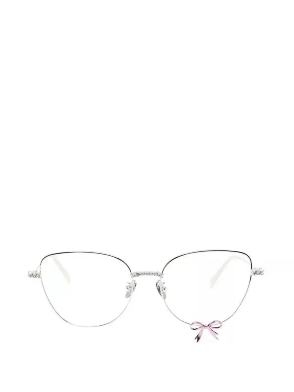 YVMIN Bowknot Cat-eye Eyeglasses - Silver