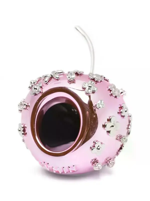 YVMIN Floral-motif Apple Ring