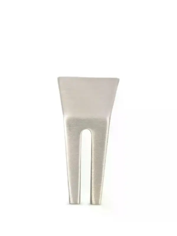 Rick Owens Open Trunk Earring - Silver