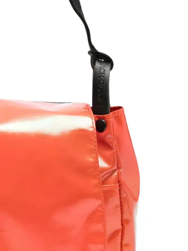 JACK GOMME Nico Glossy-finish Cross Body Bag