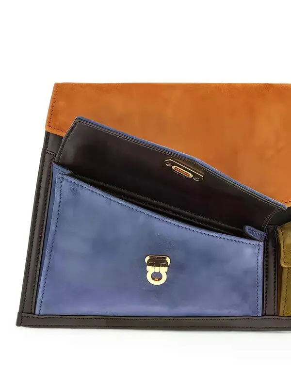 FERRAGAMO Gancini Panelled Clutch Bag