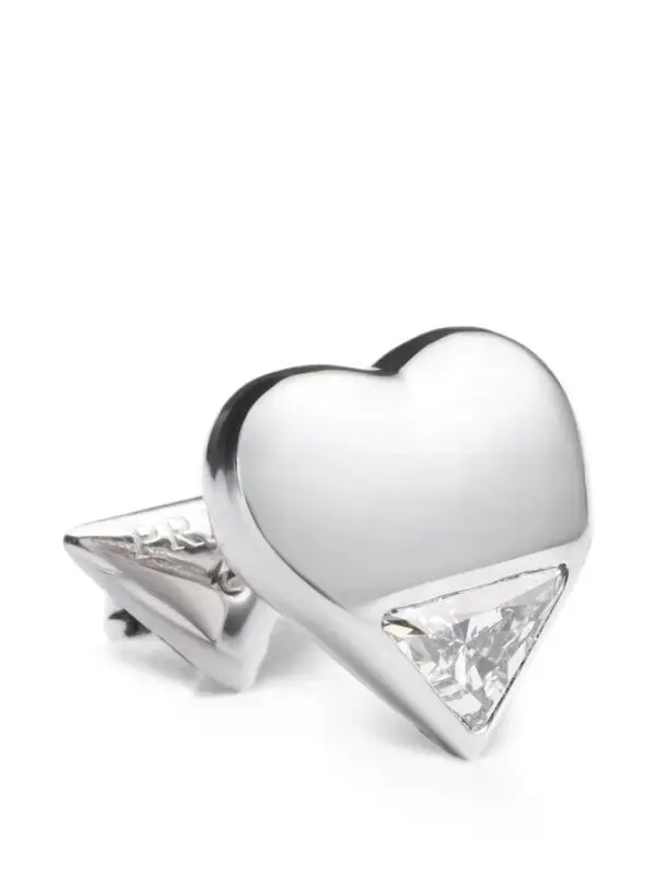 Prada Eternal Gold Nano Heart Laboratory-grown Diamonds Ingle Earring