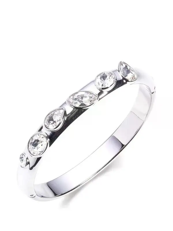 SWAROVSKI Dextera Crystal-embellished Bangle - Silver