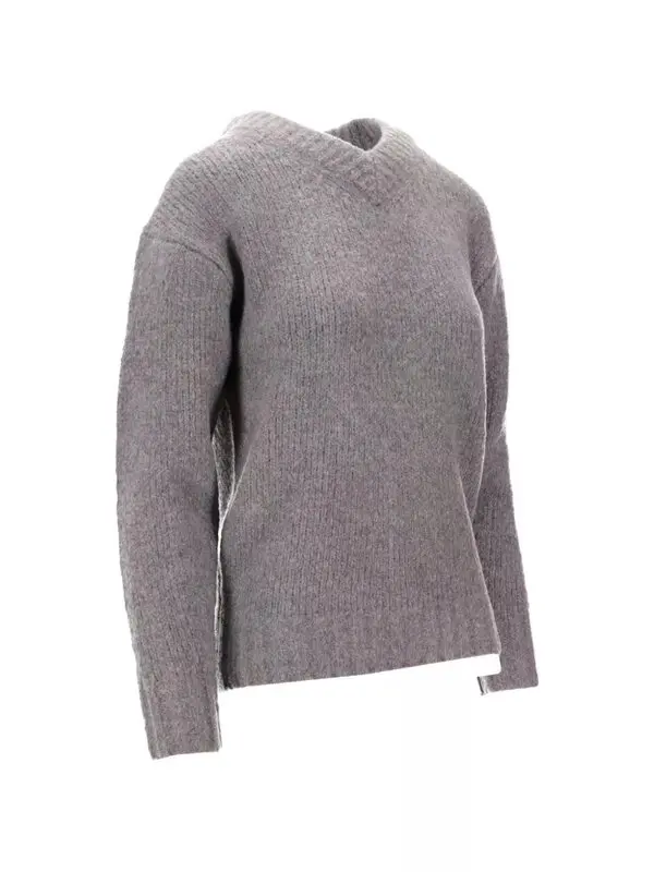 B.B. WALACE V-neck Knitted Sweater