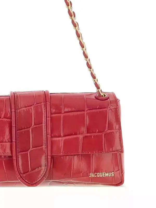 Jacquemus The Bambino Chaine Bag - Red
