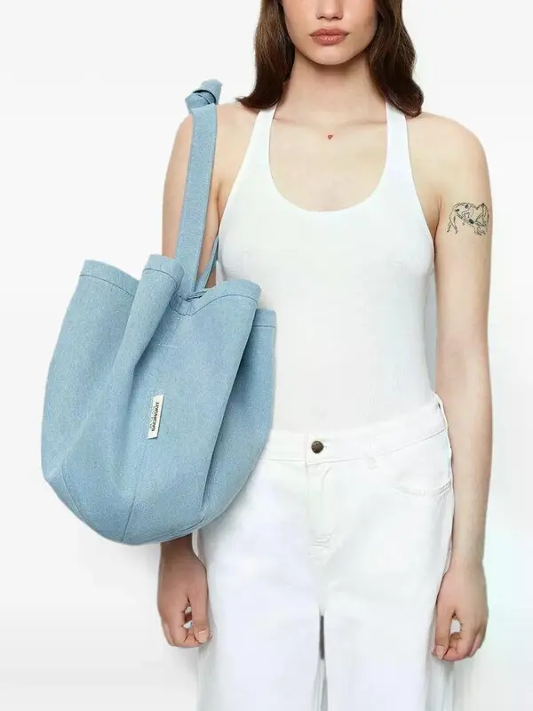 Ruslan Baginskiy Denim Bucket Bag