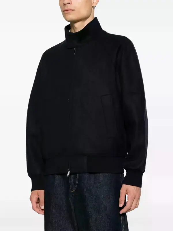 Fendi Ff Logo-patch Blouson Jacket