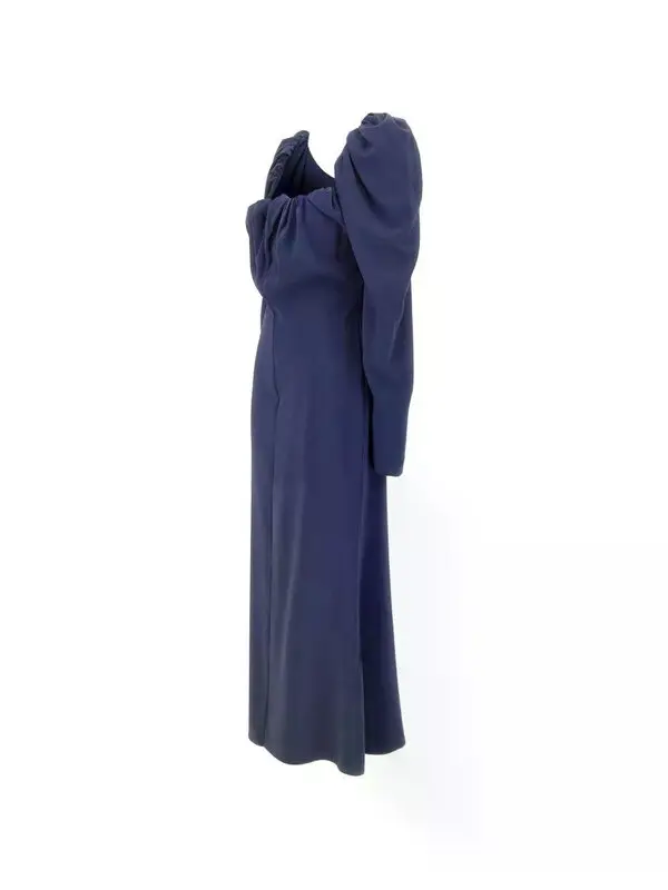 VIVIENNE WESTWOOD Gathered-neckline A-line Maxi Dress