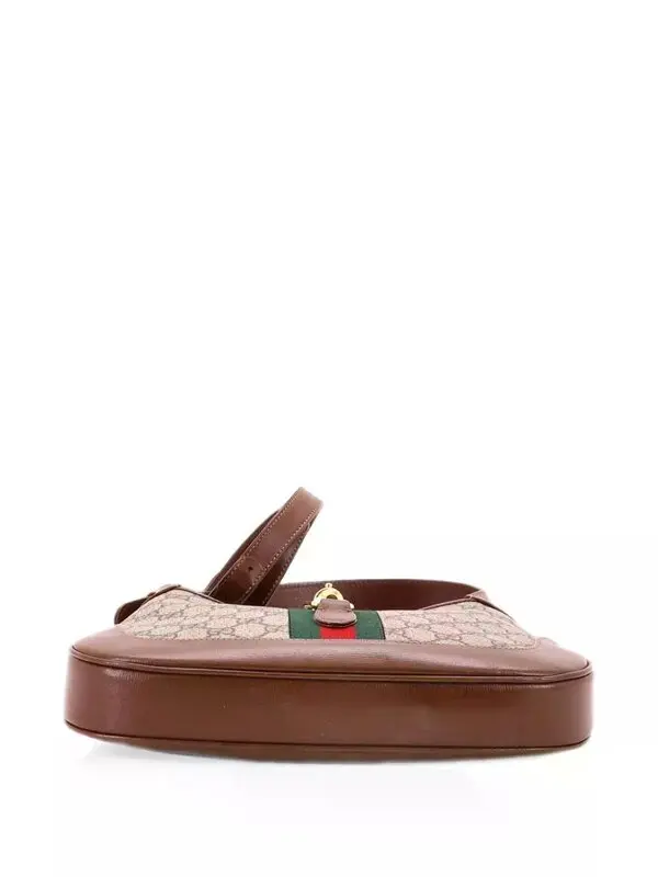 Gucci Jackie 1961 Gg Coated Canvas Small Hobo Bag