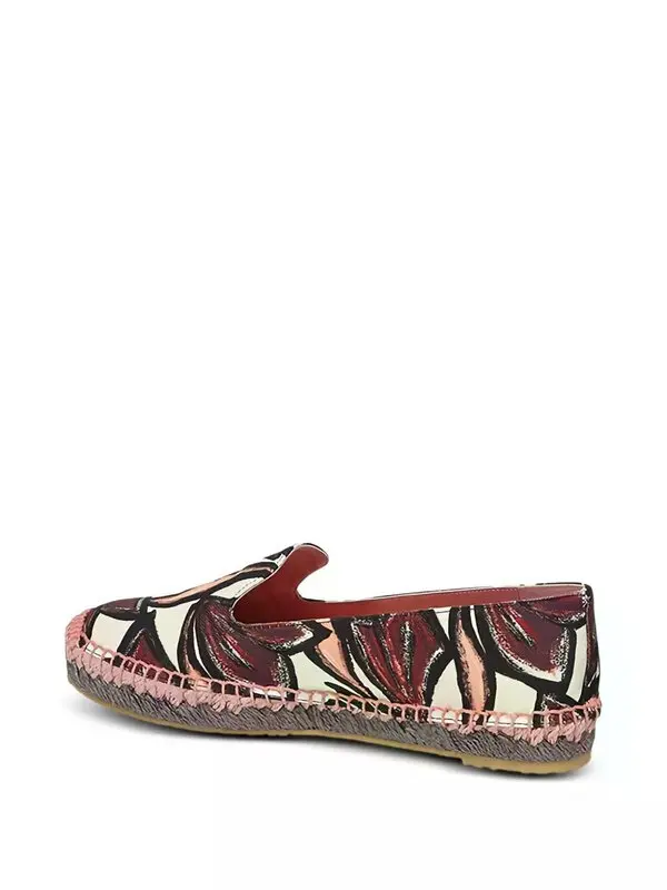 FERRAGAMO Floral-print Espadrille Espadrilles
